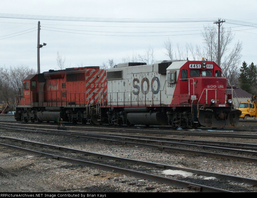SOO 4451 & CP 5754